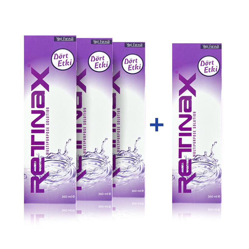 Retinax Solusyon 360 Ml - 4 Al 3 Öde - Lens Fiyatı ve Çeşitleri